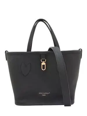 LOUIS VUITTON Louis Vuitton Monogram Neverfull Bandouliere Inside Out BB Satchel Black