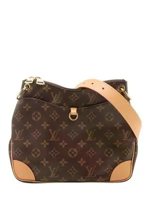 LOUIS VUITTON Monogram Odeon Pm Crossbody Bag - Brown