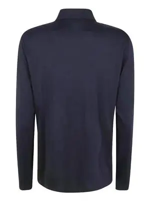 Seventy Ruffle-trimmed Long-sleeve Shirt - Black