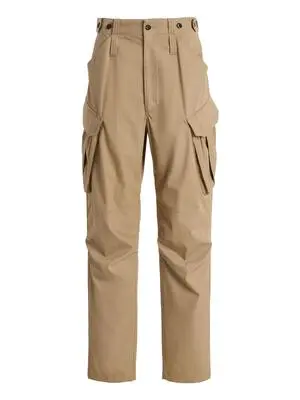 Co Military Cotton Twill Cargo Pants - Tan