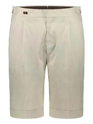 MOORER Manfredi Bermuda Shorts - Neutrals