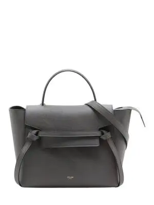 CELINE Celine Micro Grained Calfskin Belt Bag Satchel