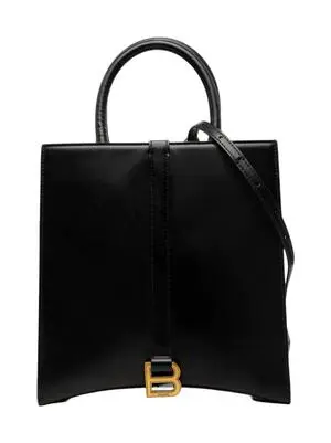 Balenciaga Hourglass Tote Bag - Black