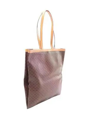 Celine Celine Macadam Pattern Tote Bag Brown