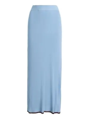 THIRD FORM Bound Knit Midi Skirt - Blue
