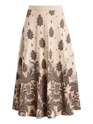 Cara Cara Tavira Knit Midi Skirt - Ivory