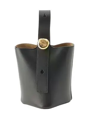 Loewe Loewe Pebble Bucket Bag Satchel Black