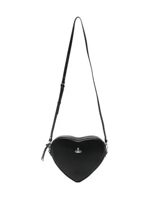 VIVIENNE WESTWOOD Alexa Heart Crossbody Bag - Black