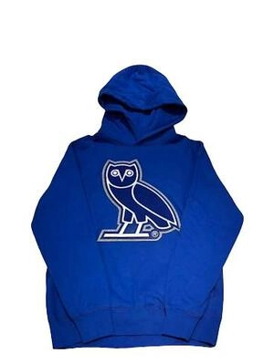 OVO X Mr Cartoon La Dodgers Og Owl Hoodie - Blue