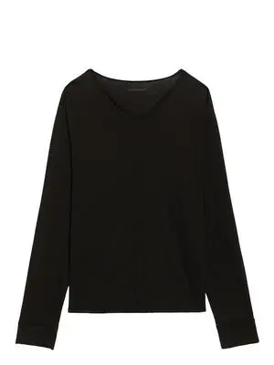 Zadig&Voltaire Monastir Henley T-shirt - Black