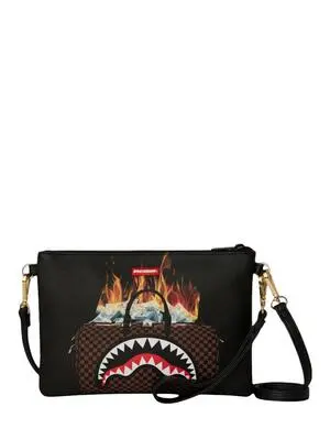 SPRAYGROUND Money Bag Double Take Crossover Clutch Bag - Multicolor