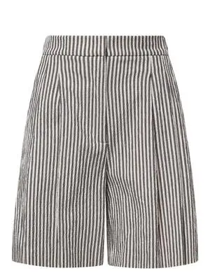 OTTOD'AME Ottod'ame Striped Tailored Shorts