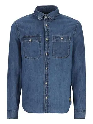 BARBOUR Long-sleeve Denim Shirt
