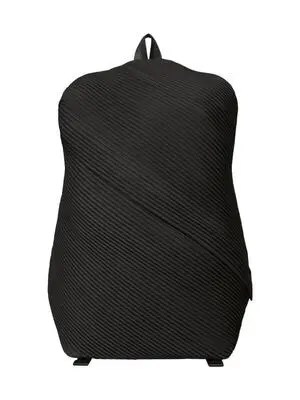 Issey Miyake Bias Pleats Backpack - Black