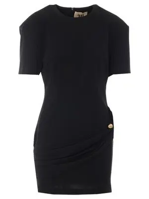 ANIYE BY Tylo Draped Mini Dress - Black