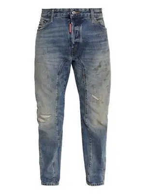 Dsquared2 Belt-loop Jeans - Navy Blue