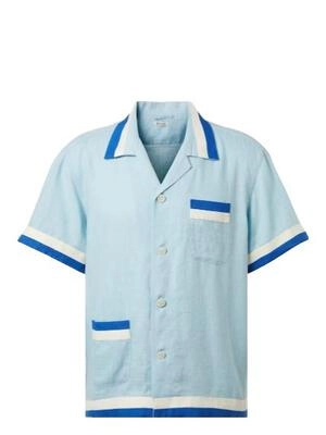 BODE Seedling Stripe Linen Shirt