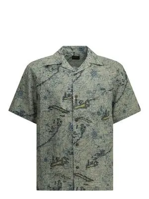 Kapital Key West' Casual Shirt - Blue