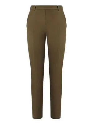 Pinko Slim-fit Tailored Trousers With Belt Loops - No