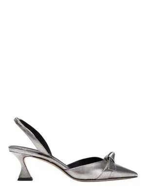 ALEXANDRE BIRMAN Clarita Bell Slingback 60 - Silver