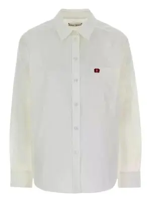 BLAZÉ MILANO Logo-embroidered Shirt - White