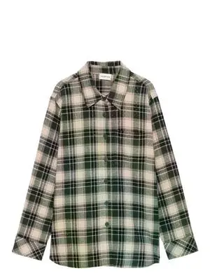 P.a.r.o.s.h Embellished Check Shirt - Neutrals