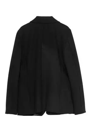 I BLUES Single-breasted Blazer With Patch Pockets - Black