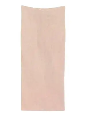 MALO Malo Ribbed-Knit Pencil Midi Skirt