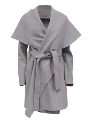 Harris Wharf London Harris Wharf London Belted Blanket Coat Grey