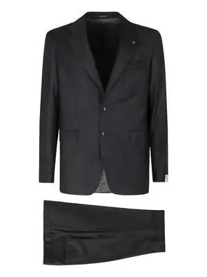 Tagliatore Single-breasted Suit - Grey