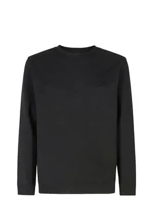 DONDUP Cotton Crew-neck Sweatshirt - Black
