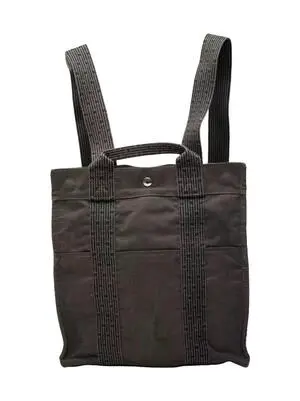 Hermès Canvas Mm Backpack - Grey