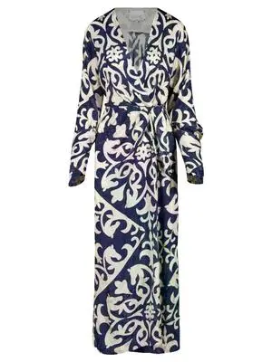 JOHANNA ORTIZ Johanna Ortiz Unmooring Wrap Midi Dress