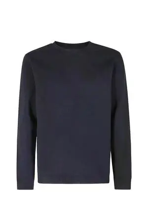 DONDUP Cotton Crew-neck Sweatshirt - Blue