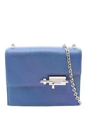 Hermès Mini Verrou Shoulder Bag - Blue