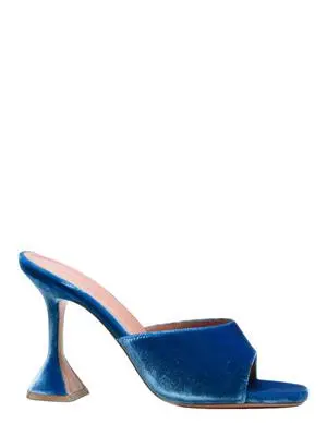 AMINA MUADDI Amina Muaddi Lupita Velvet Sandals