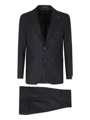 Tagliatore Single-breasted Buttoned Suit - Blue
