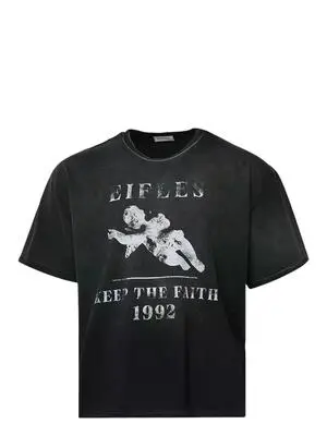 EIFLES Graphic-print T-shirt - Black