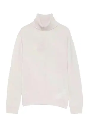 I BLUES Roll Neck Knitted Sweater - Neutrals