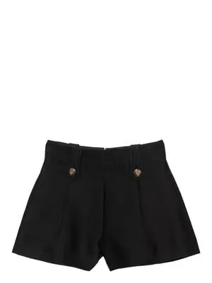 ZIMMERMANN ZIMMERMANN Valiant Tailored Button-Embellished Pleated Shorts