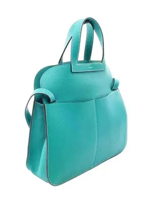 Hermès Hermès Halzan Tote Bag Blue
