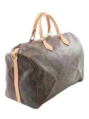 LOUIS VUITTON Speedy Bandouliere 35 Handbag - Brown