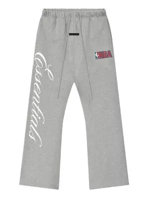 Fear Of God Essentials Nba Flare Sweatpants Concrete Heather - Grey