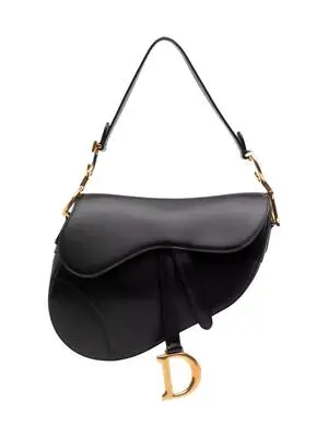 DIOR Christian Dior 2018 Smooth Calfskin Saddle Bag Shoulder Bag