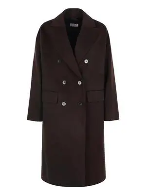 ALBERTO BIANI Alberto Biani Double-Breasted Notched-Lapel Coat