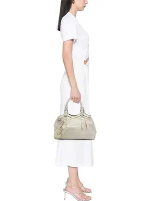 Gucci Gucci Medium Guccissima Sukey Tote Bag White