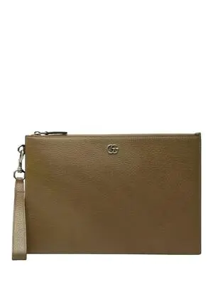 GUCCI Gucci GG Marmont Calfskin Clutch Bag