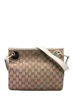 Gucci 2000-2015 Gg Canvas Eclipse Crossbody Bag - Neutrals