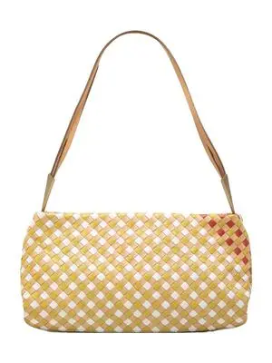 BOTTEGA VENETA Bottega Veneta Multicolore Nappa Intrecciato Shoulder Bag