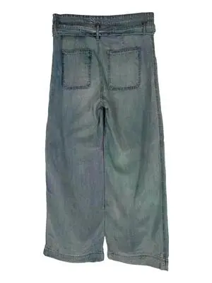 RALPH LAUREN Ralph Lauren Vintage Tie-Waist Wide-Leg Jeans